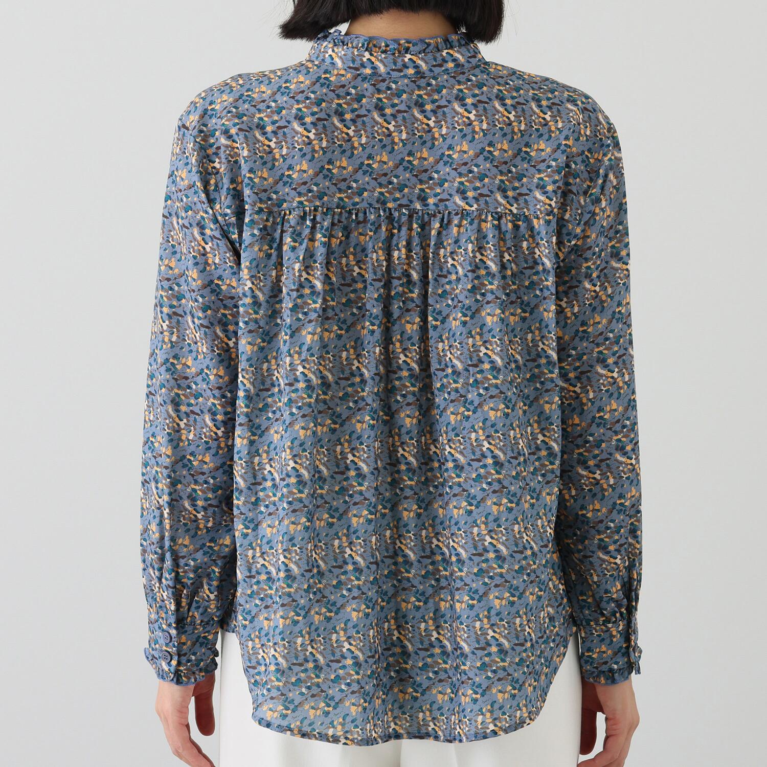 アリュメット ミニフリル スタンドカラーブラウス ファッション シャツ／ブラウス ブラウス アリュメット|通販・テレビショッピングのショップチャンネル