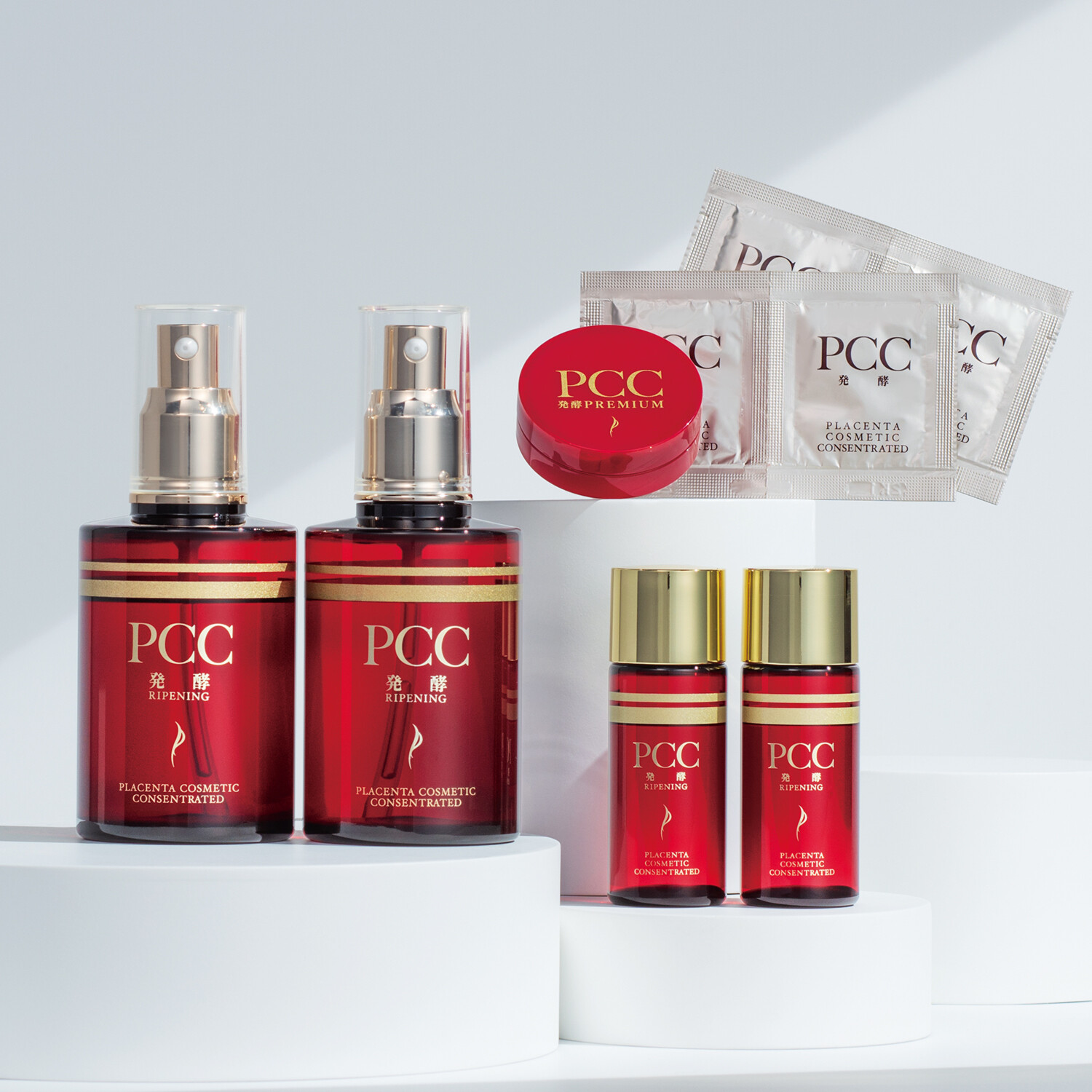 ハリ・潤い・ツヤ・キメの 発酵・熟成国産 馬プラセンタエキス配合！ 原料メーカー開発 PCC プレミアムエッセンスFR 2本増量特別セット コスメ スキンケア 美容液 PCCプラセンタ|通販 ...